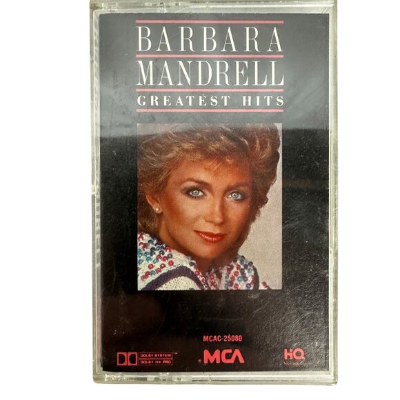 Mca | Media | Barbara Mandrell Greatest Hits Album Cassette Tape 985 ...